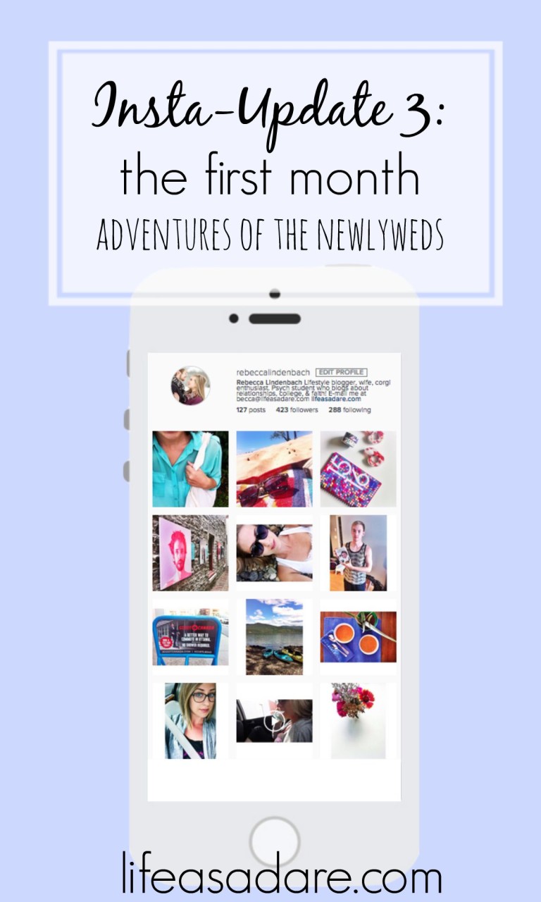 Insta-Update 3: Post-wedding bliss - Life as a Dare