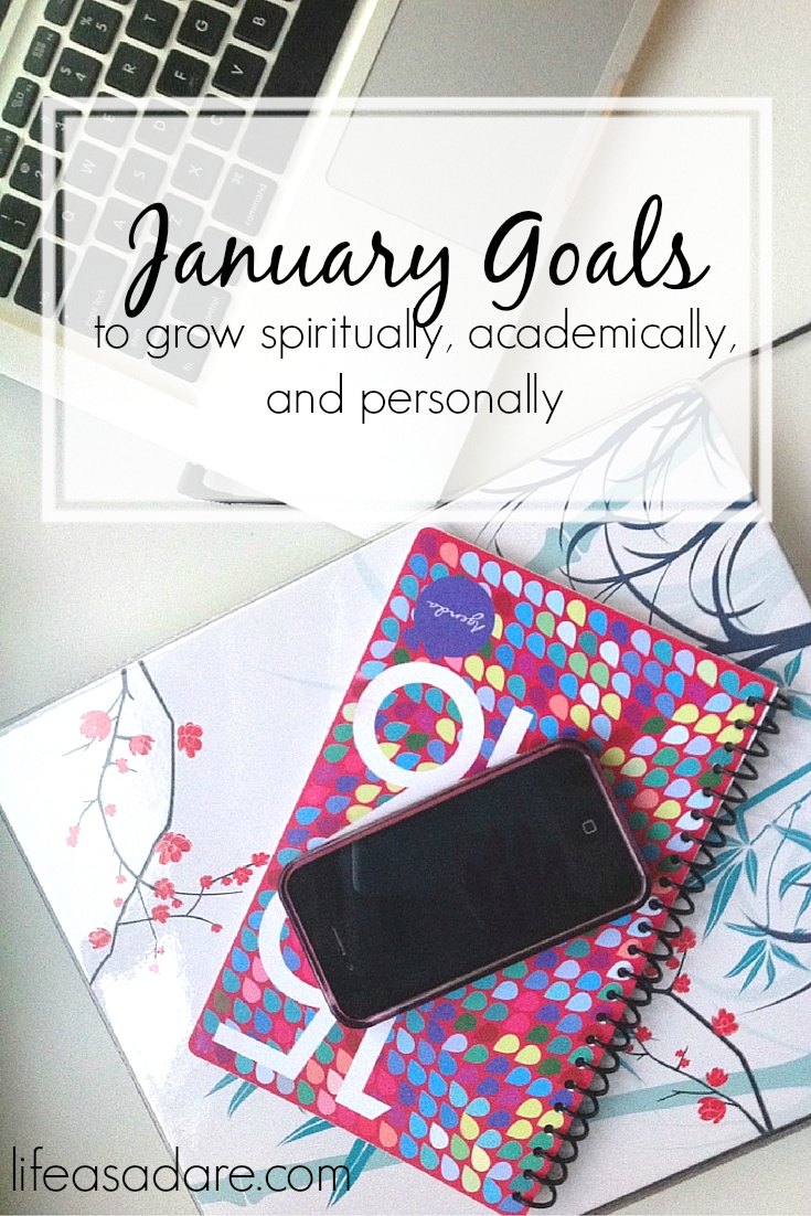 January Goals - Life as a Dare